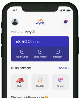 Wynk - Rides | Payment | Lifestyle